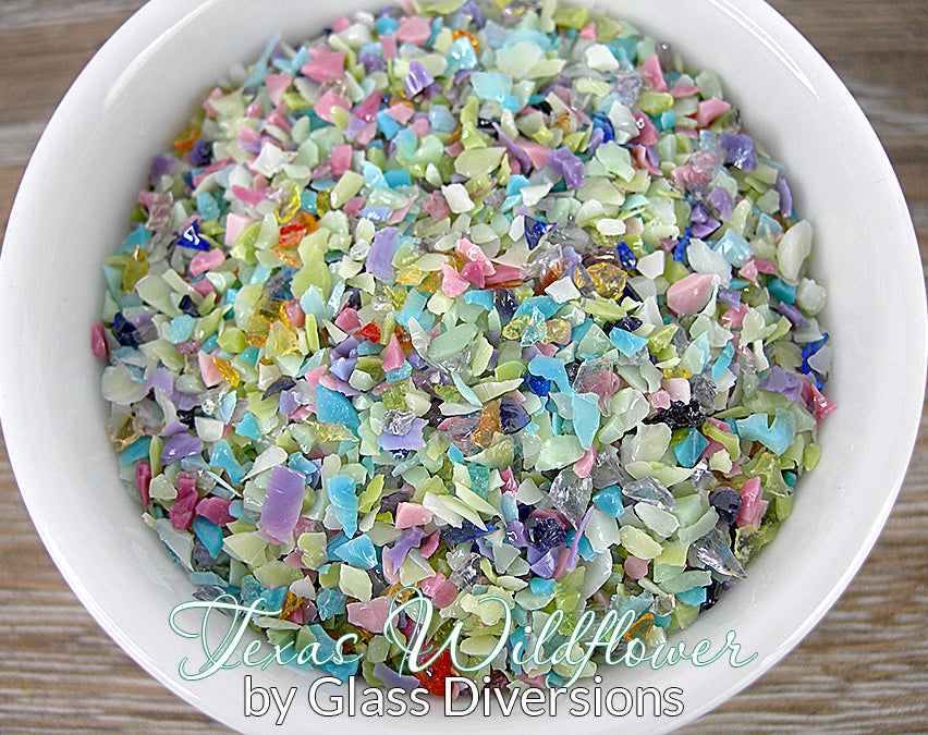 Texas Wildflower Frit Blend – Glass Diversions